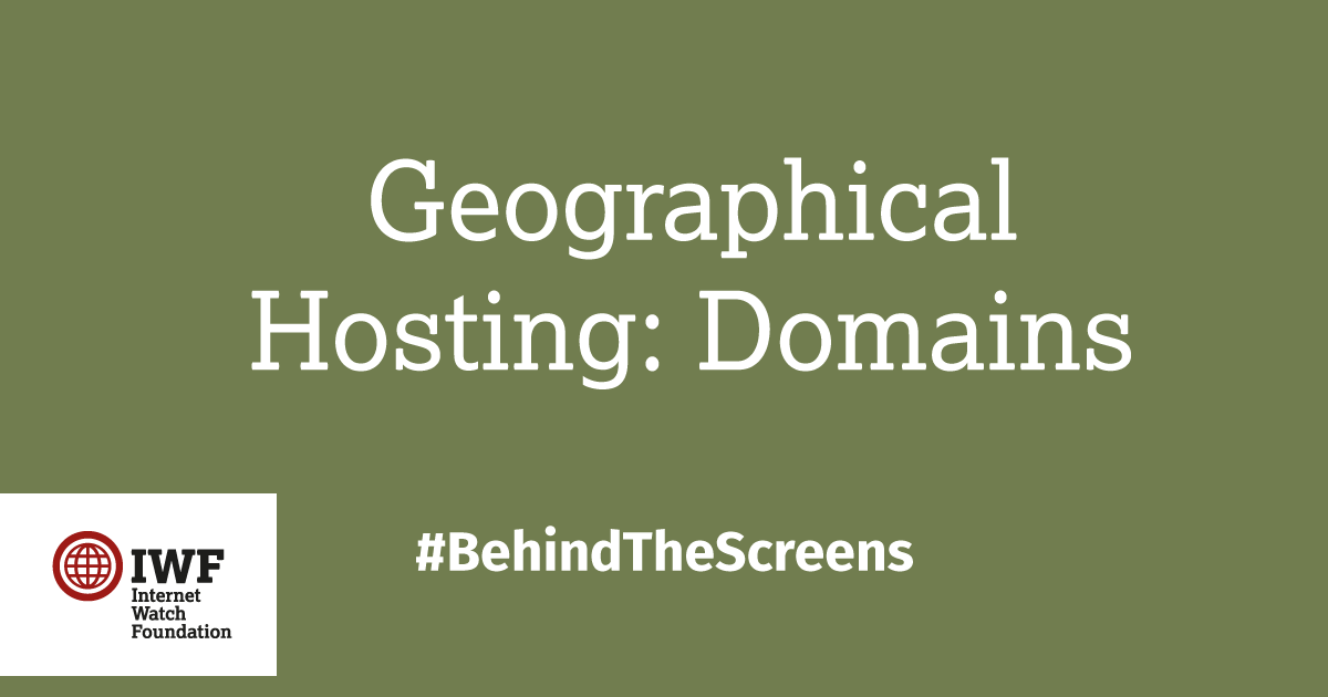 Geographical Hosting: Domains | IWF 2024 Annual Trends and Insights Report